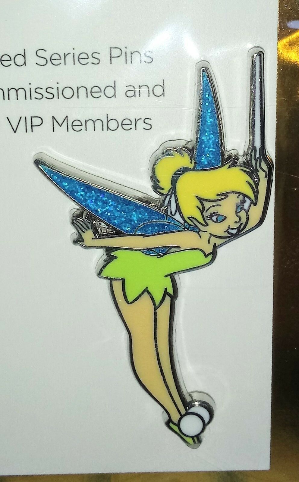 DMC Disney Movie Club VIP Pin~TINKER BELL~Certificate Authenticity ...