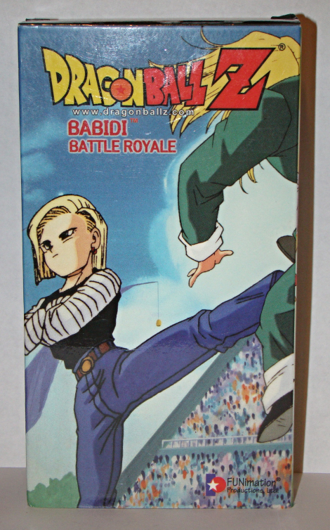 DRAGON BALL Z - BABIDI BATTLE ROYALE - (VHS) - VHS Tapes
