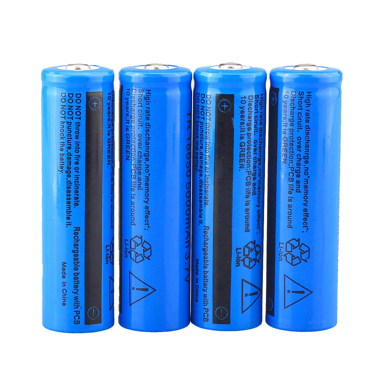 4PC UltraFire 18650 Battery 4000mAh Rechargeab le 3.7v Li-ion Battery+ ...
