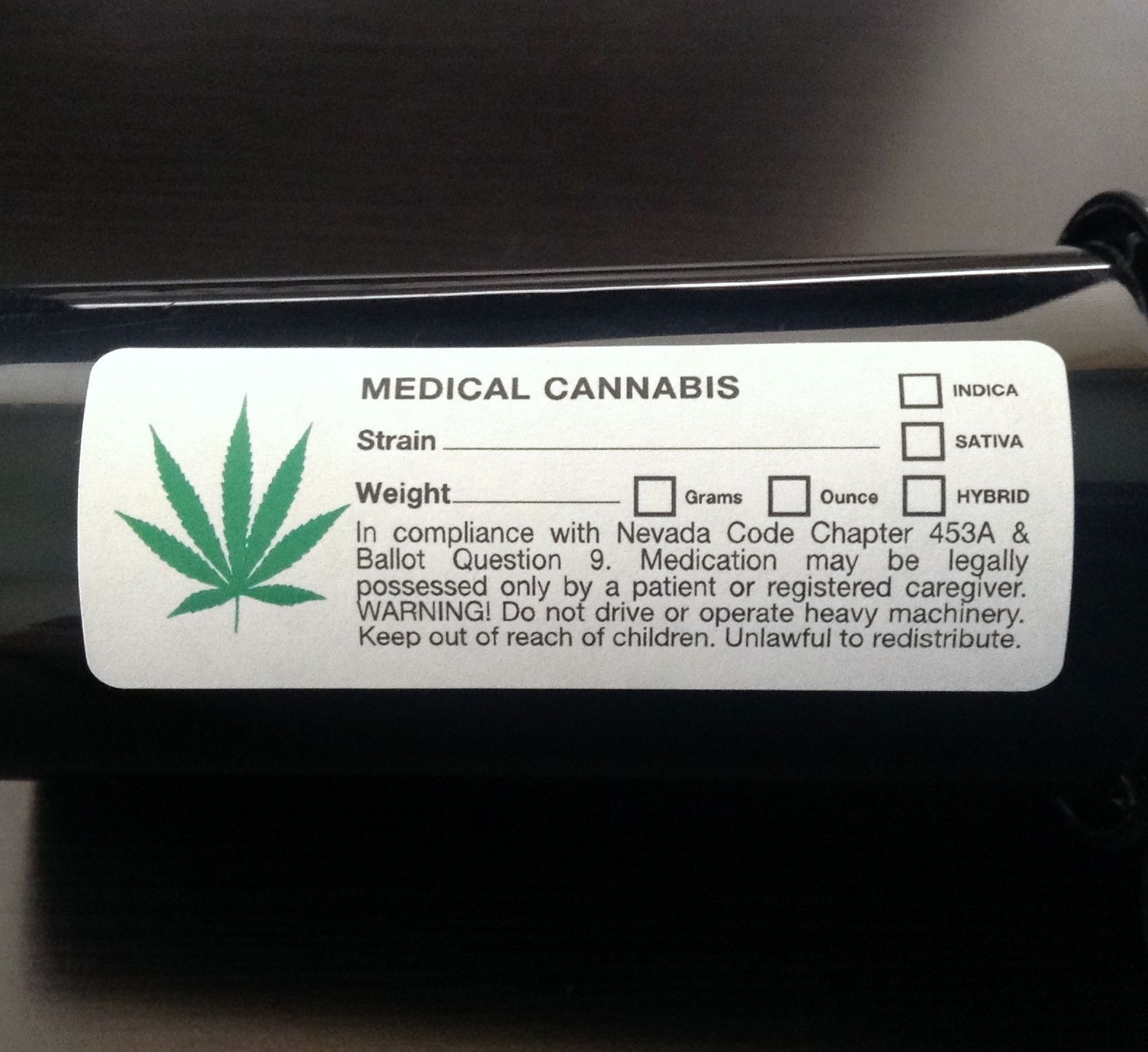 500 (NEVADA Compliant) GREEN LEAF LABELS - Marijuana Cannabis 420 ...