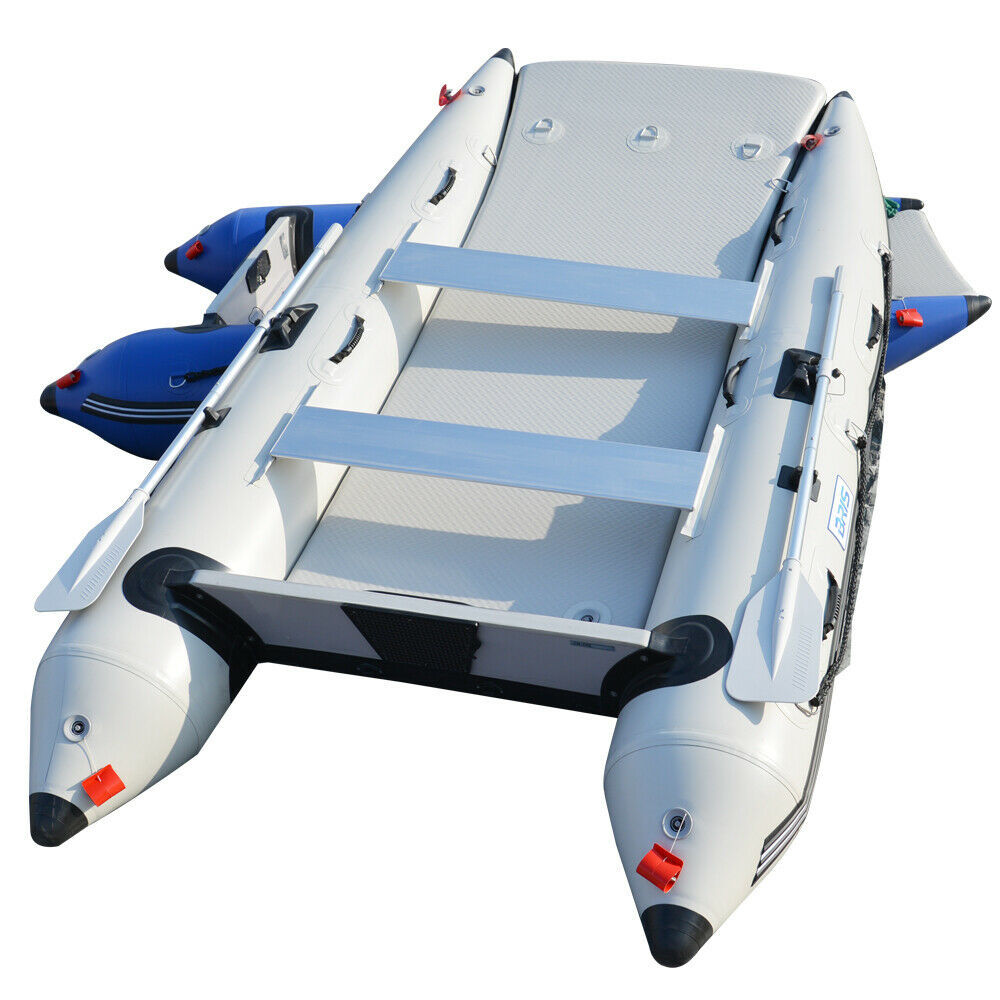 BRIS 11 ft Inflatable Catamaran Inflatable Boat Dinghy Mini Cat Boat ...