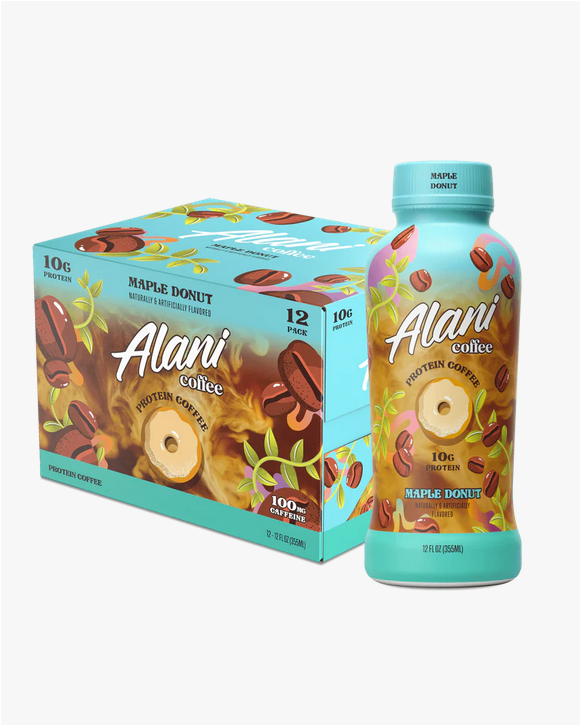 Maple Donut Alani Nu Protein Coffee 12 fl oz Bottles (12 Pack) - Other ...