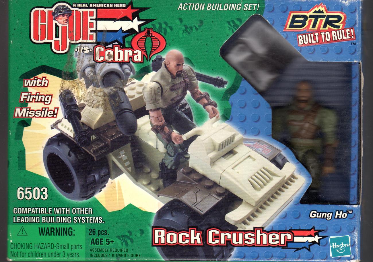 G. I. Joe Vs Cobra Rock Crusher BTR - Action Figures