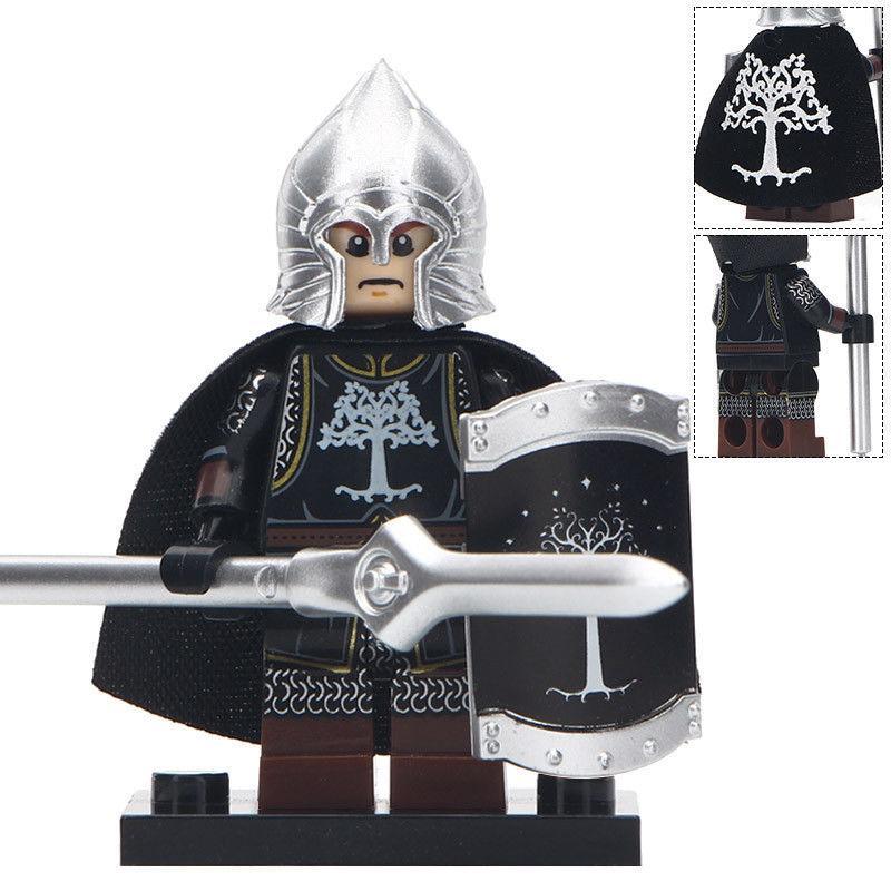 Gondor Soldier Infantry with Armor The Lord of the Rings Lego ...