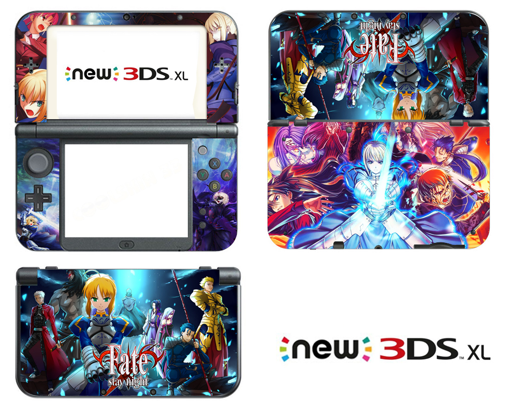 Skin Decal Sticker for New Nintendo 3DS XL 2015 Anime Fate Stay Night ...