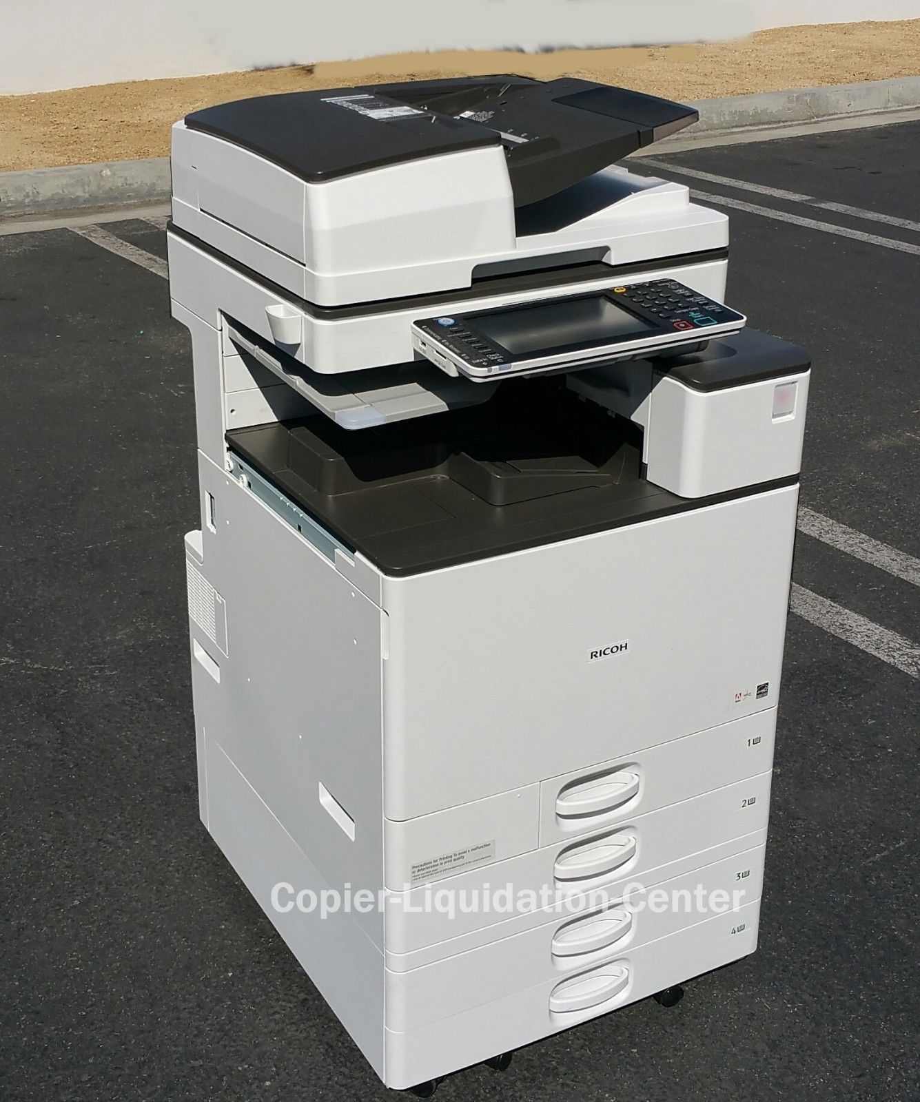 Color Copier Ricoh MP C5503 MPC5503 Finisher All In One 55 ppm nj - Copiers