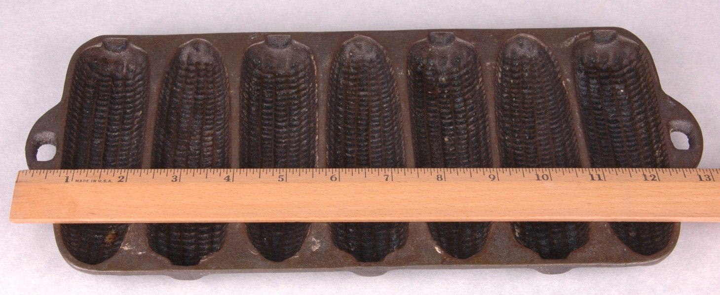 WAGNER WARE Cast Iron Cornbread Pan-Corn Cob and 8 similar items