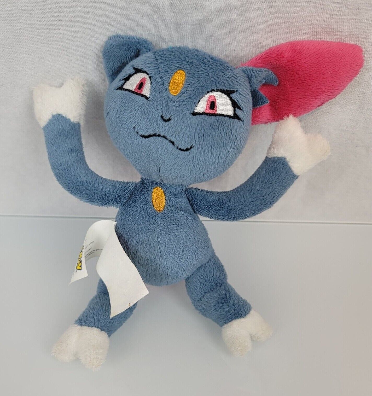 Pokemon Sneasel Bean Plush Toy Series 3 Jakks Pacific 2007 Nintendo 7 ...