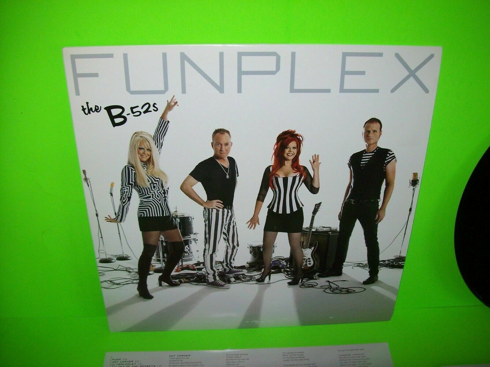 The B-52s Funplex Vinyl LP Record Album Plus Promo CD New Wave Funplex ...