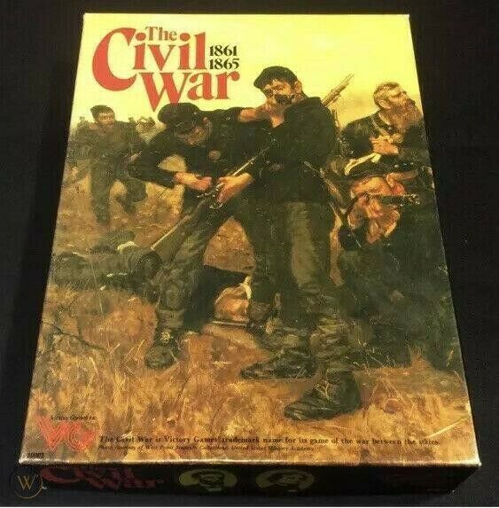 VG Victory Games : The Civil War 1861-1865 War Game - Vintage Manufacture