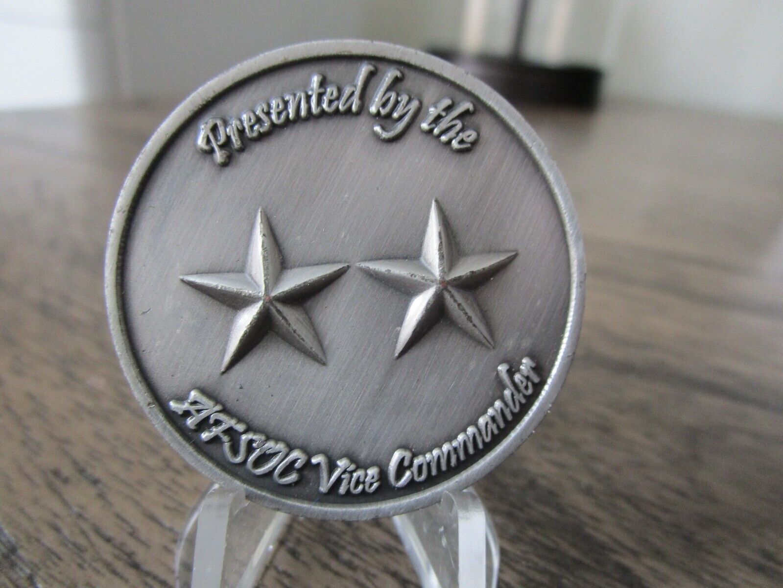 AFSOC SOCOM Air Force Special Operations Command Vice CDR Challenge ...