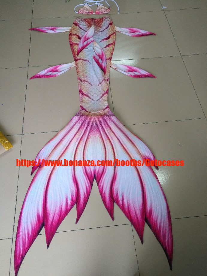 Pink Mermaid Tail For Swimming