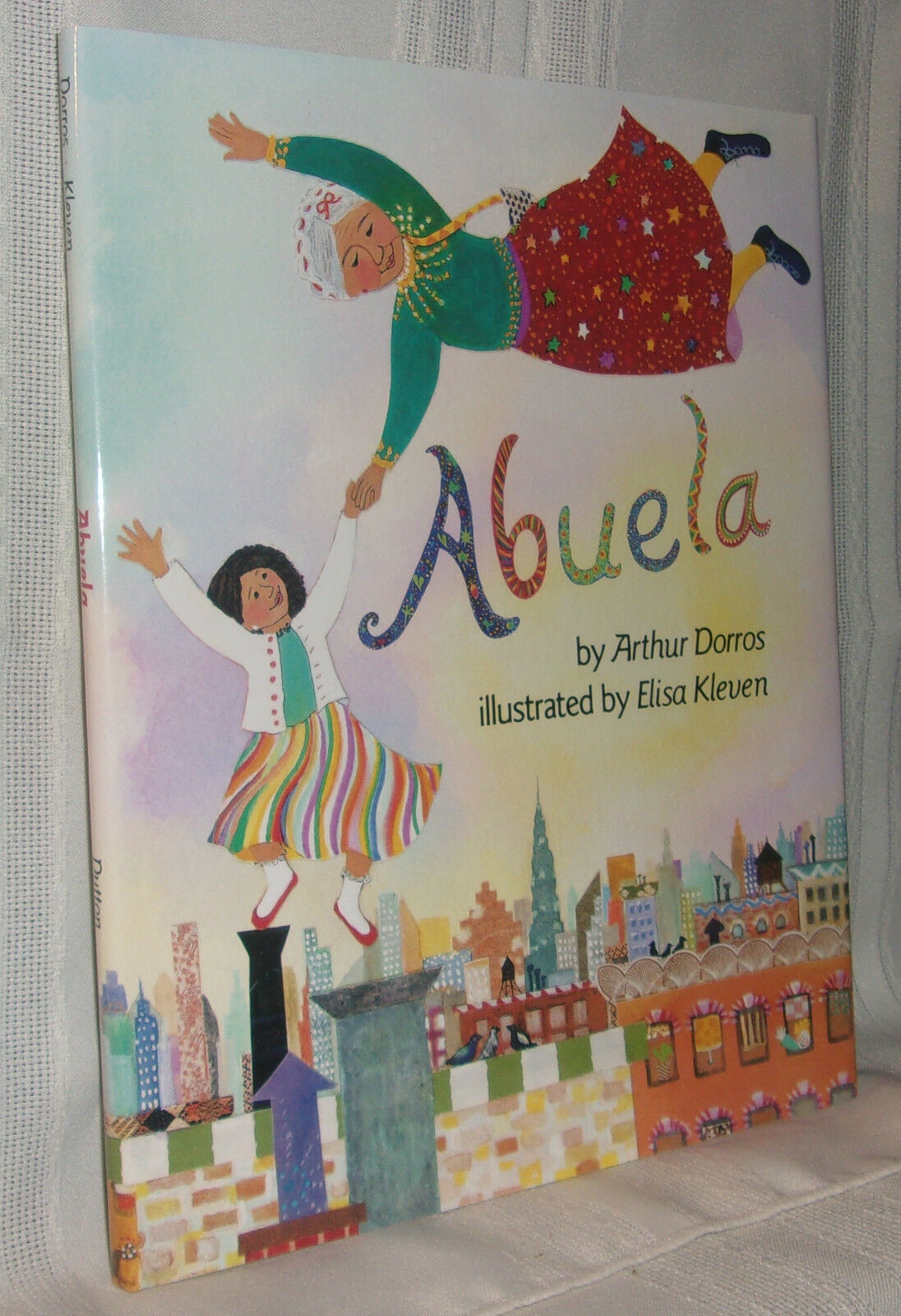 Arthur Dorros ABUELA First ed SIGNED w/ Drawing by Elisa Kleven Spanish ...