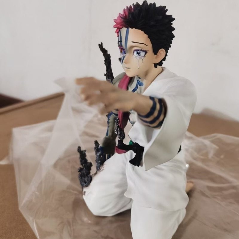 Play Fun Hobby Toys 15cm Demon Slayer Akaza Anime Figure Juuni Kitsuki ...