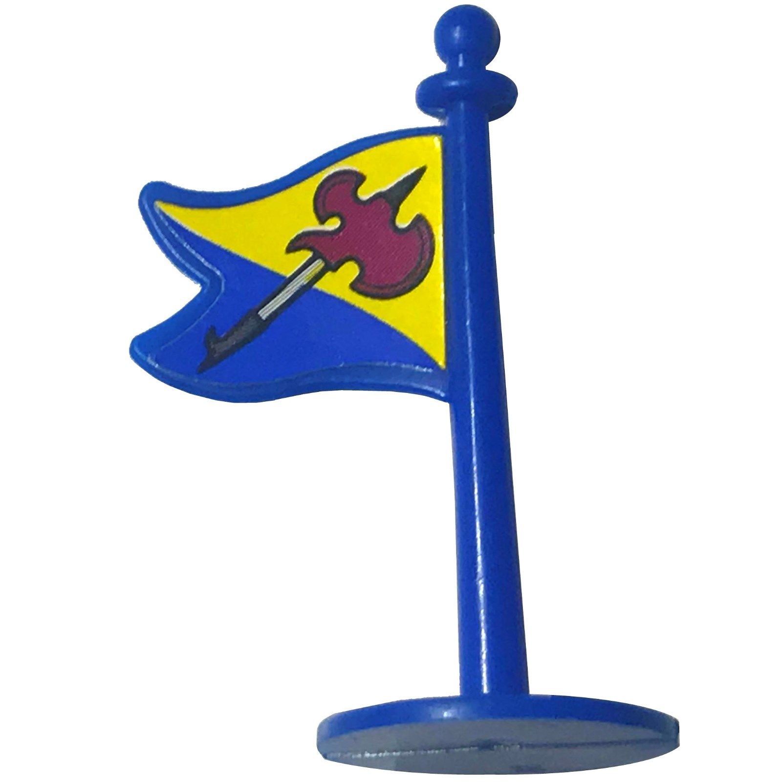 Crossbows and Catapults 1983 Lakeside Barbarian Flag-blue w. Viking ...