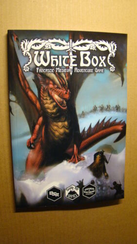 DUNGEONS DRAGONS - WHITE BOX *NM 9.4* FANTASTIC MEDIEVAL ADVENTURE GAME ...
