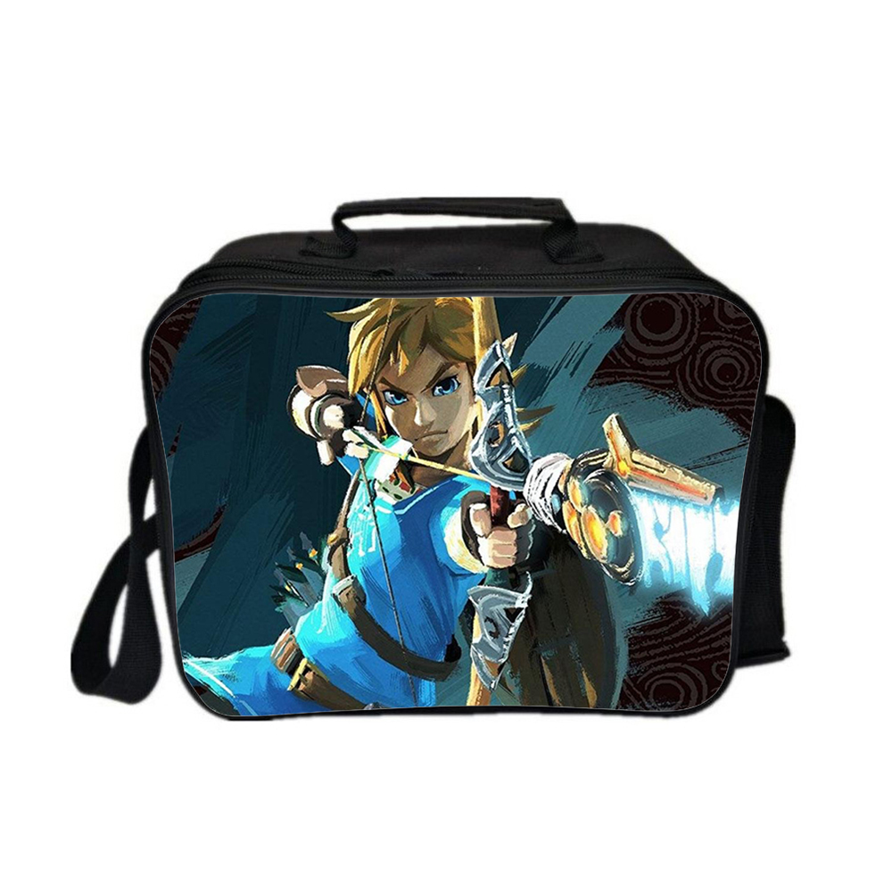 WM Legend Of Zelda Lunch Box Lunch Bag Kid Adult Fashion Bow ...