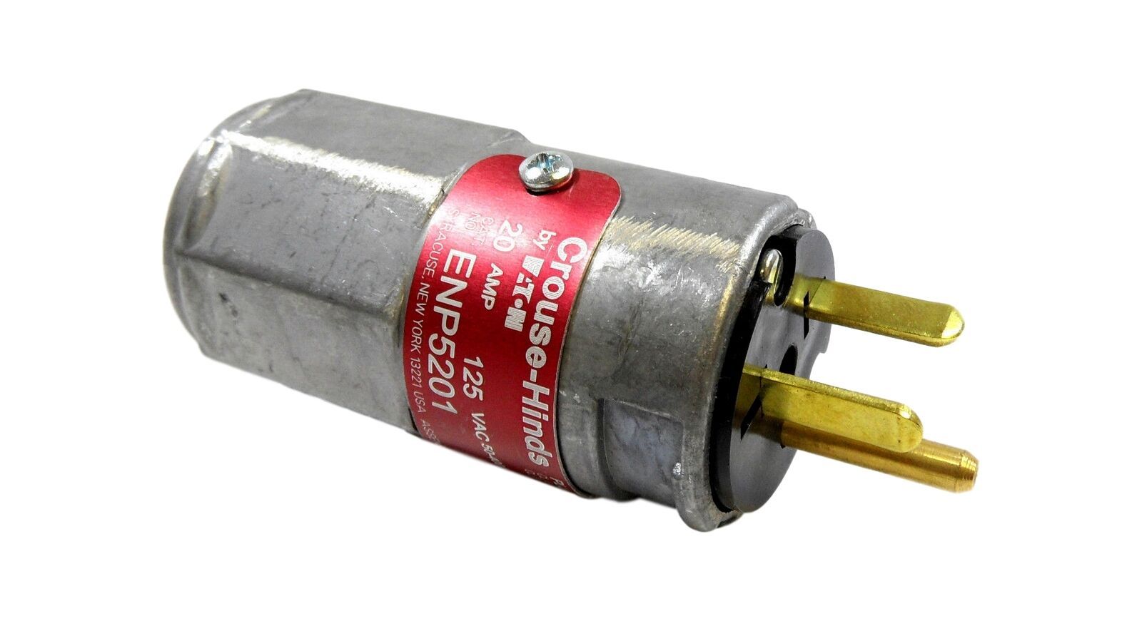 Cooper Crouse-Hinds ENP5201 Ark-Gard 20A 125VAC Straight Blade ...