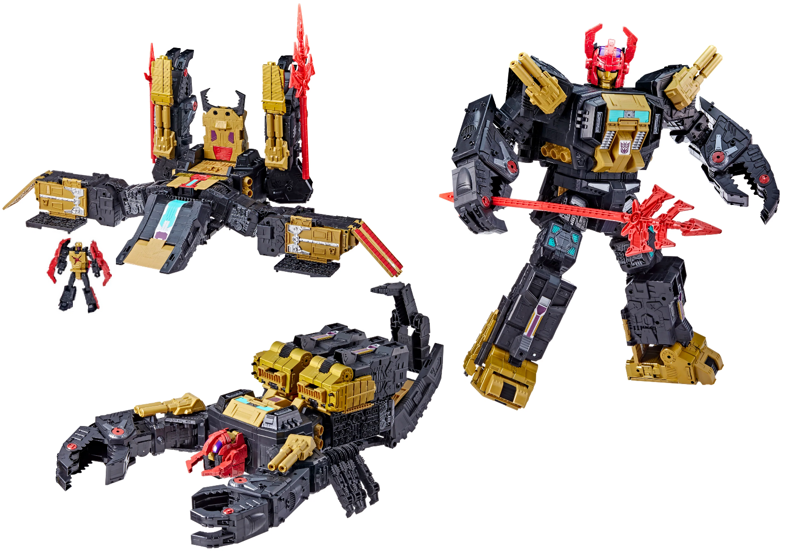 TRANSFORMERS Generations Selects WFC Legacy Black Zarak G1 Titan Class ...