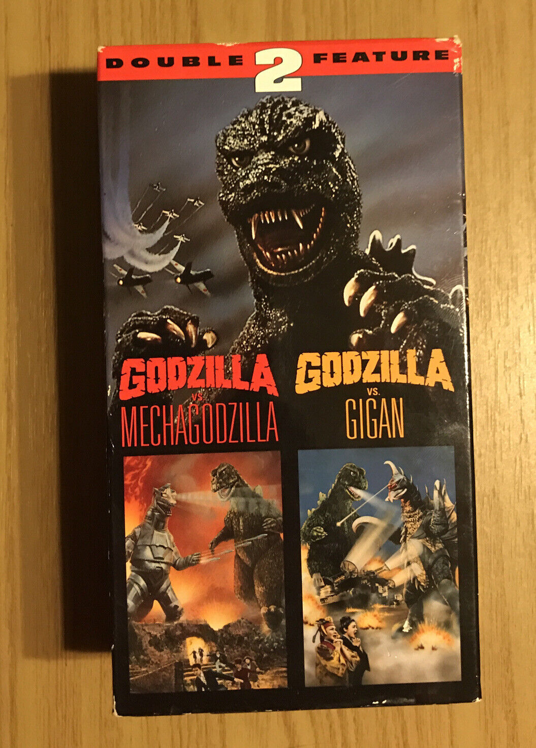 GODZILLA VS MECHAGODZILLA / GODZILLA VS GIGAN VHS DOUBLE FEATURE - VHS ...