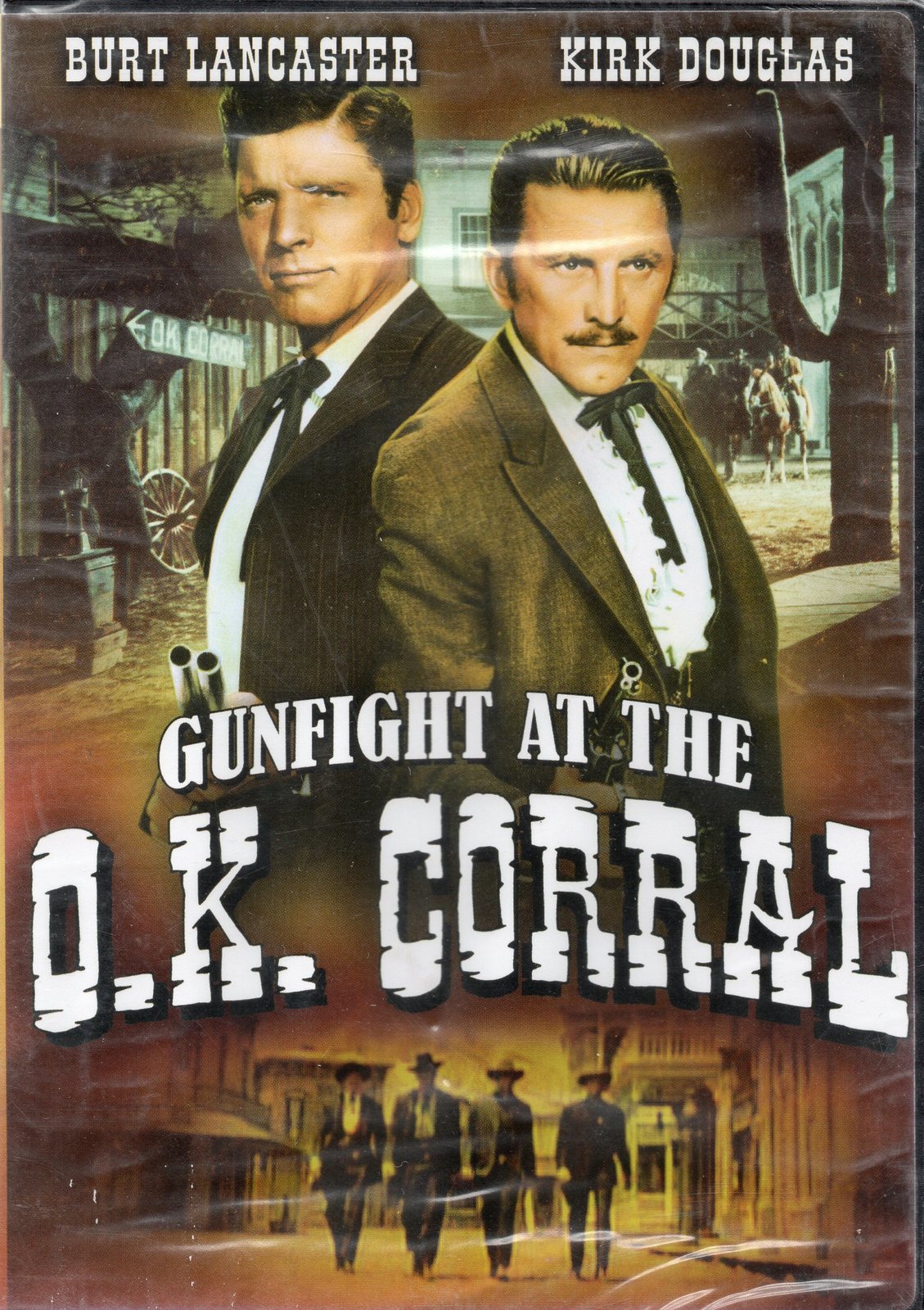 GUNFIGHT at the O.K. CORRAL (dvd) *NEW* true story, Wyatt Earp, Doc ...