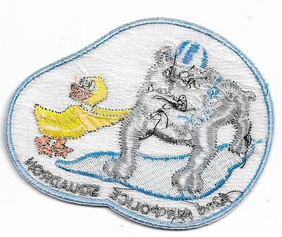 USAF 42nd Security Police Squadron Loring AFB MaineVintage Patch - Navy
