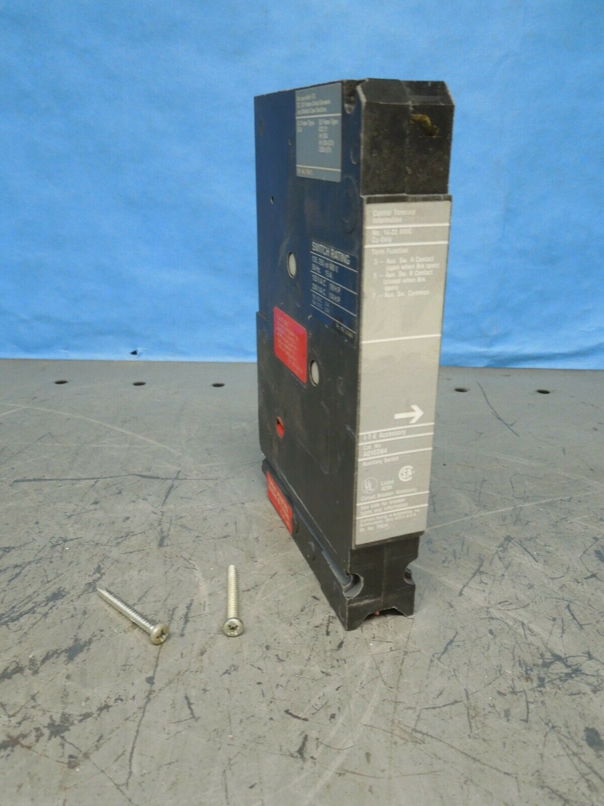 Siemens ITE A01ED64 Auxiliary Switch for ED Frame Breakers Used ...