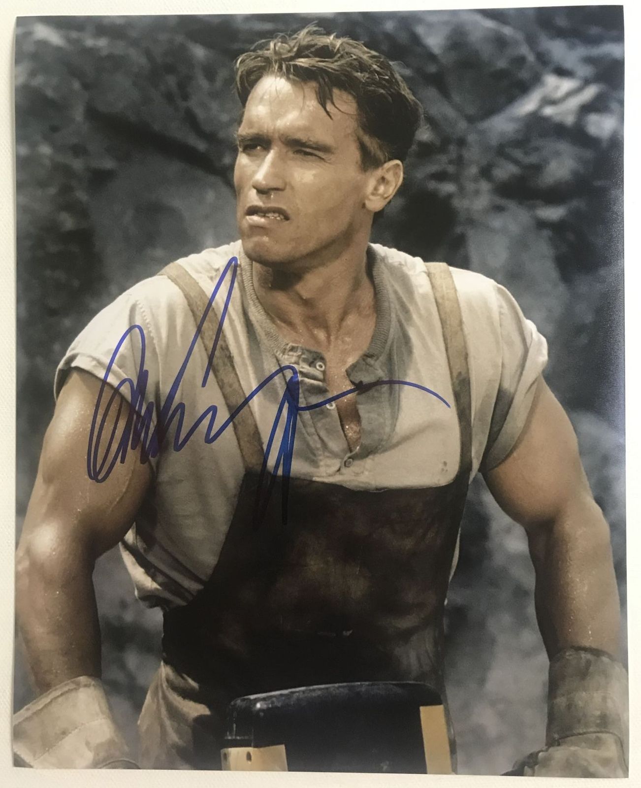 Arnold Schwarzenegger Signed Autographed "Total Recall" Glossy 8x10 ...
