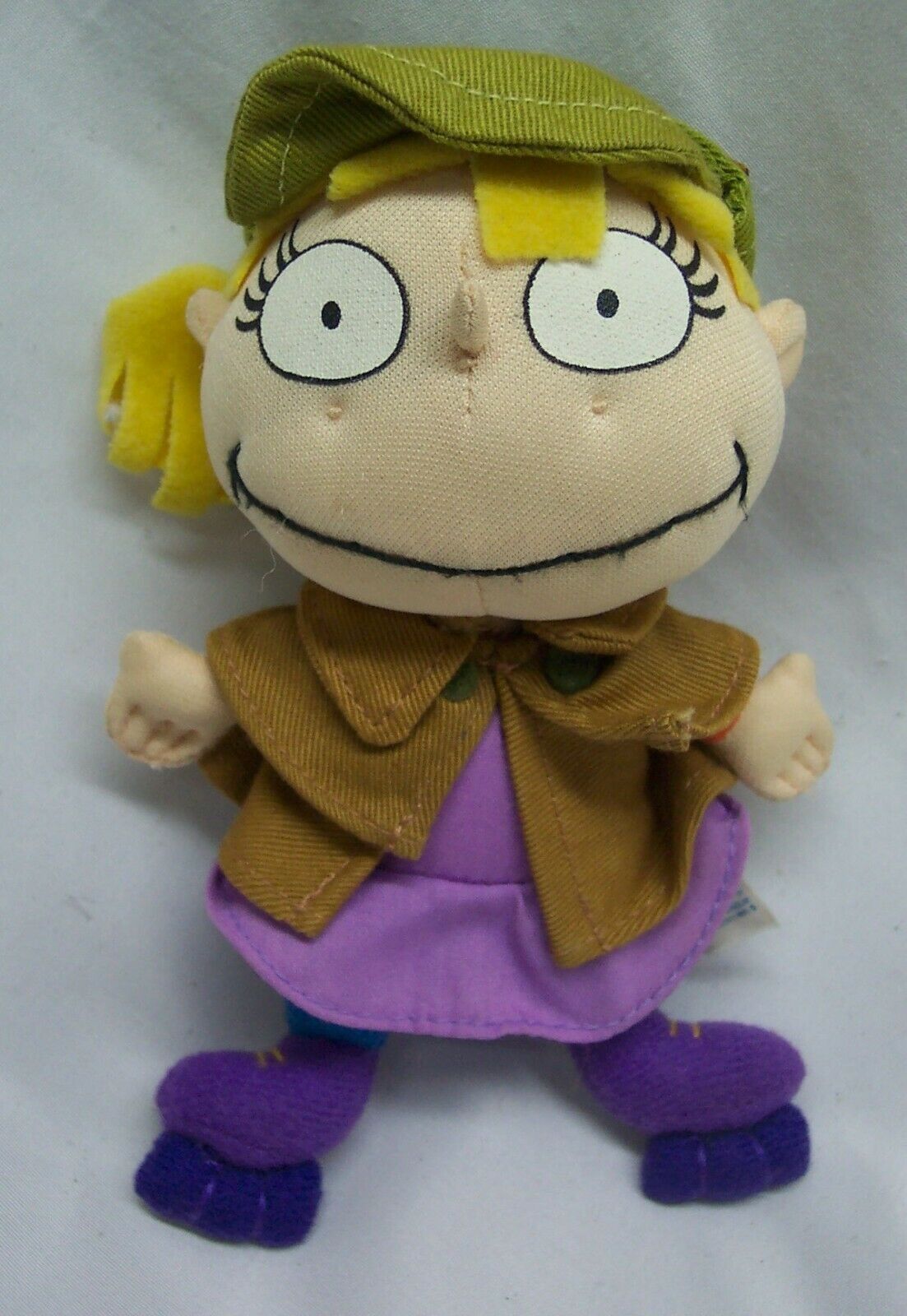 Vintage Applause Rugrats SAFARI ANGELICA GIRL 6" Bean Bag STUFFED Doll ...