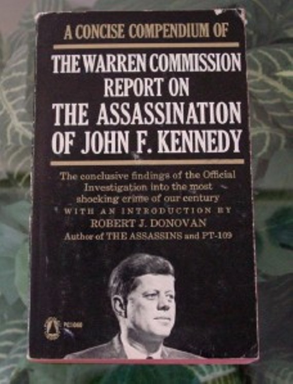 1964 Investigation WARREN COMMISSION REPORT ON ASSASSINATION OF JOHN F ...