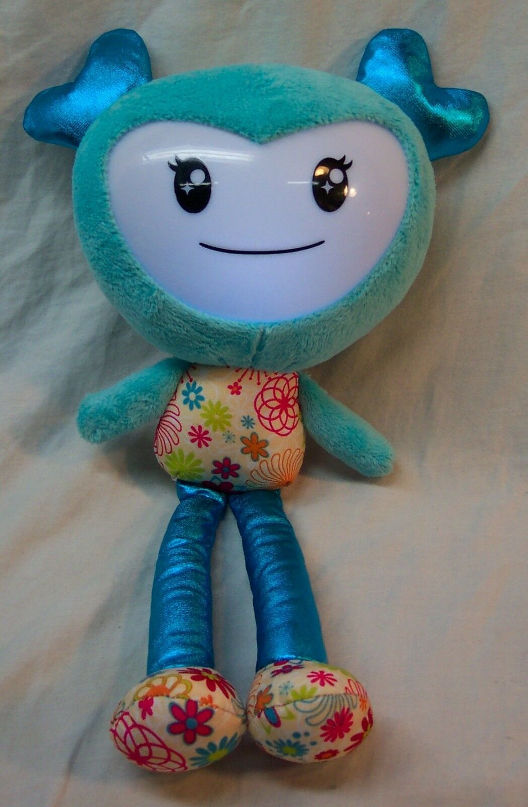 Spin Master TEAL BRIGHTLINGS TALKING INTERACTIVE 14" Plush STUFFED TOY ...