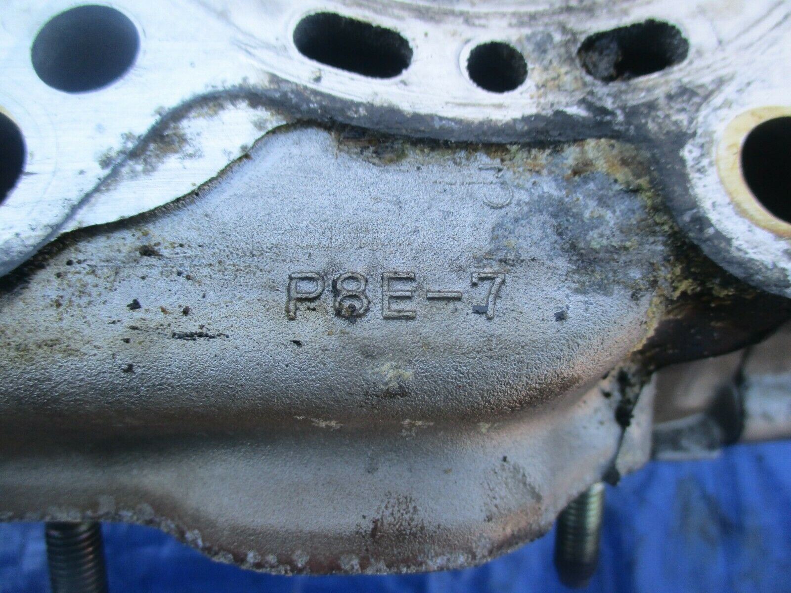 2001 Acura MDX J35A3 left bare cylinder head assembly OEM engine motor ...