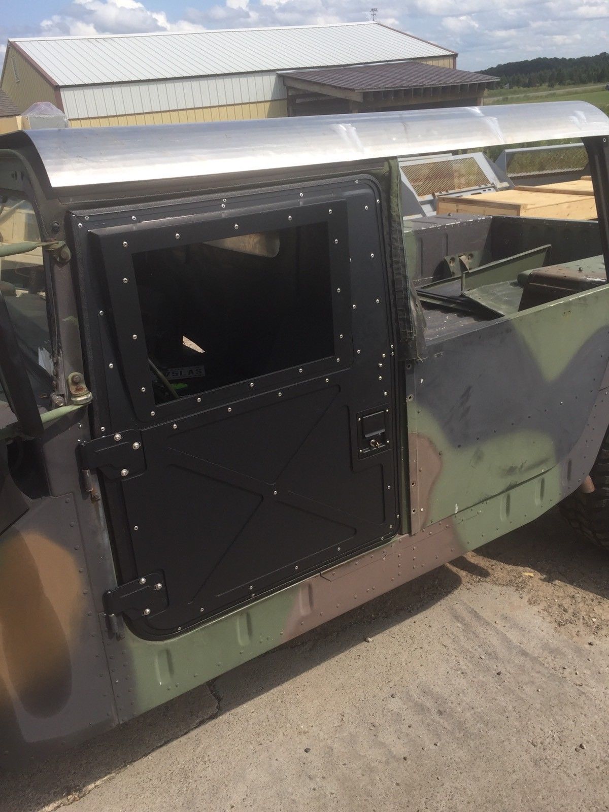 MILITARY HUMVEE 4 MAN ALUMINUM HARD TOP ROOF M998 HMMWV - Other