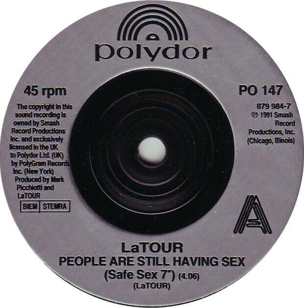 Latour People Are Still Having Sex 7 Vinyl 45rpm Records