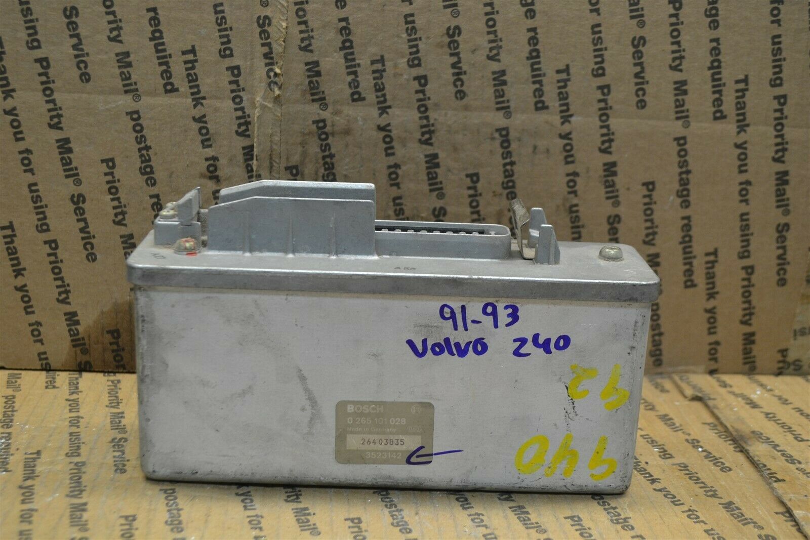 91-93 Volvo 740 ABS Control Unit OEM Module 0265101028 235-7e5 - Car ...