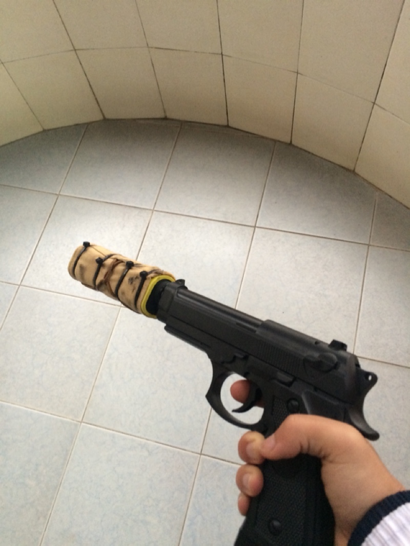 Rainbow Six Siege Caveira Weapon PRB92 Luison Cosplay Replica Handgun ...