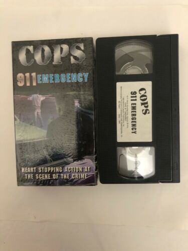 COPS 911 EMERGENCY(VHS 1996)TESTED-VERY RARE-VINTAGE-COLLECTIBLE-SHIPS ...