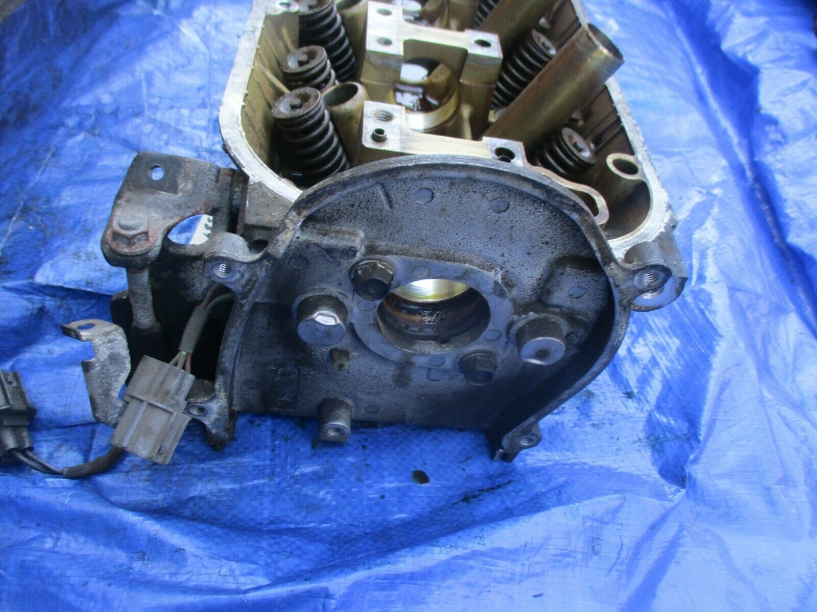 2001 Acura MDX J35A3 left bare cylinder head assembly OEM engine motor ...