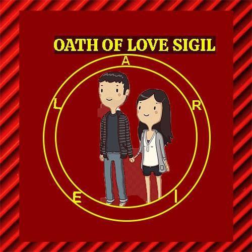 Oath Of Love - Undying Affluence Of Admiration Sigil Seal Spell Art DIY ...