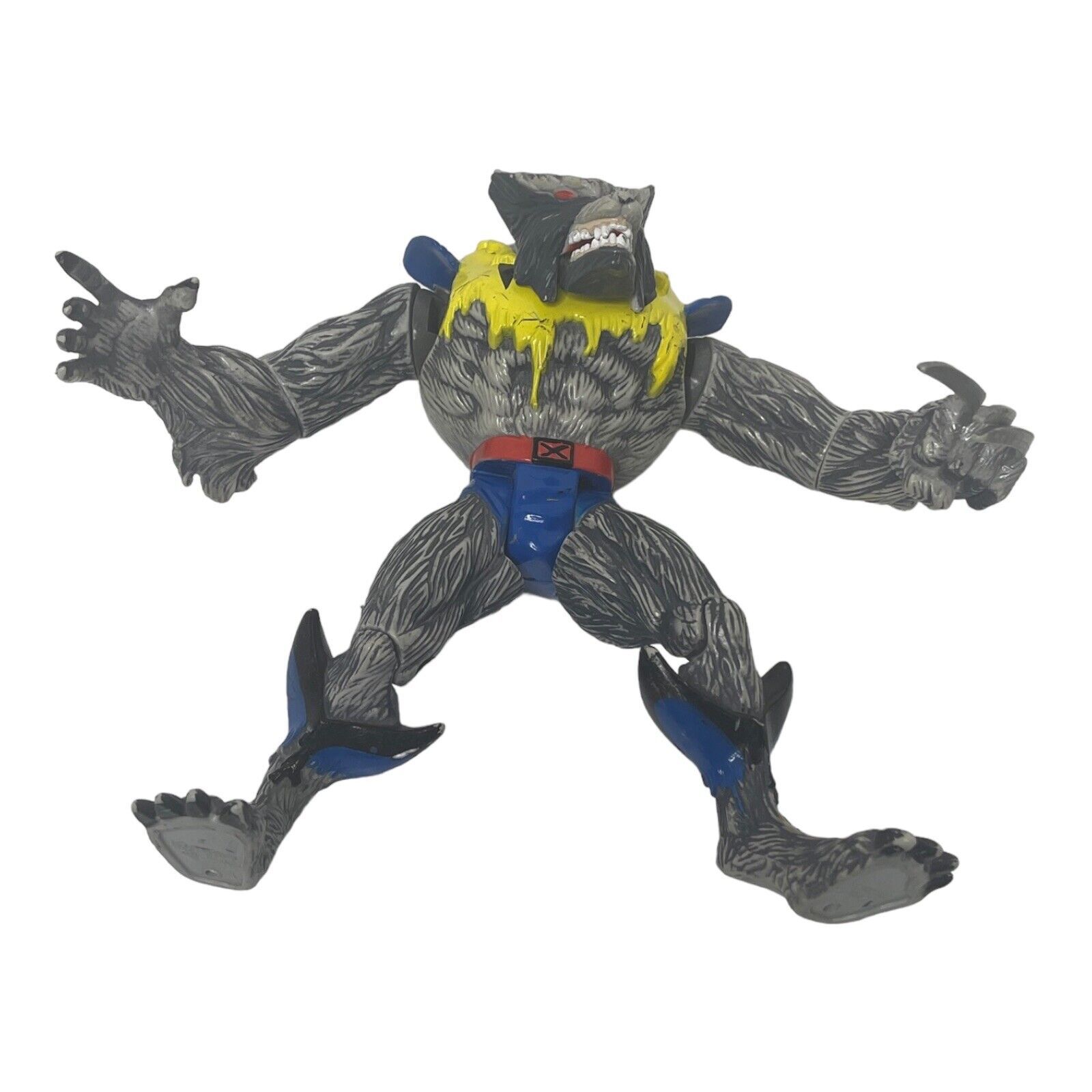Marvel X-Men Mutant Monsters Werewolf Wolverine 7" Action Figure 1996 ...