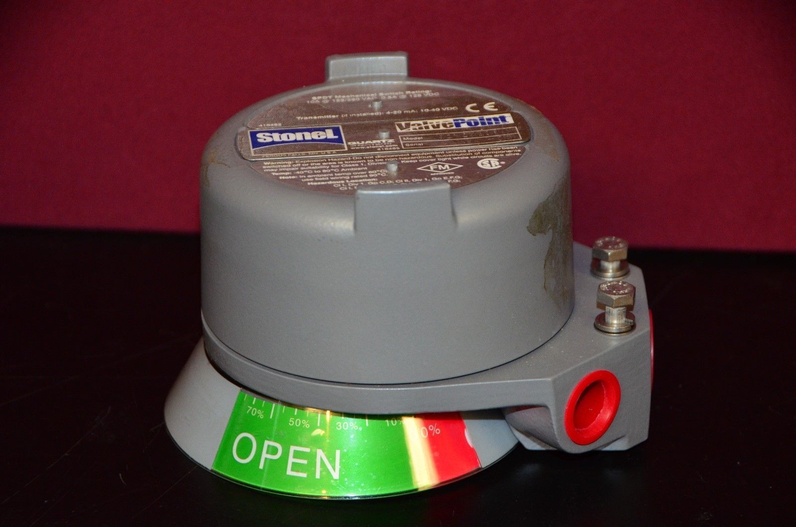 StoneL ValvePoint Quartz QZM2VE3R SPDT Explosion Proof Mechanical ...
