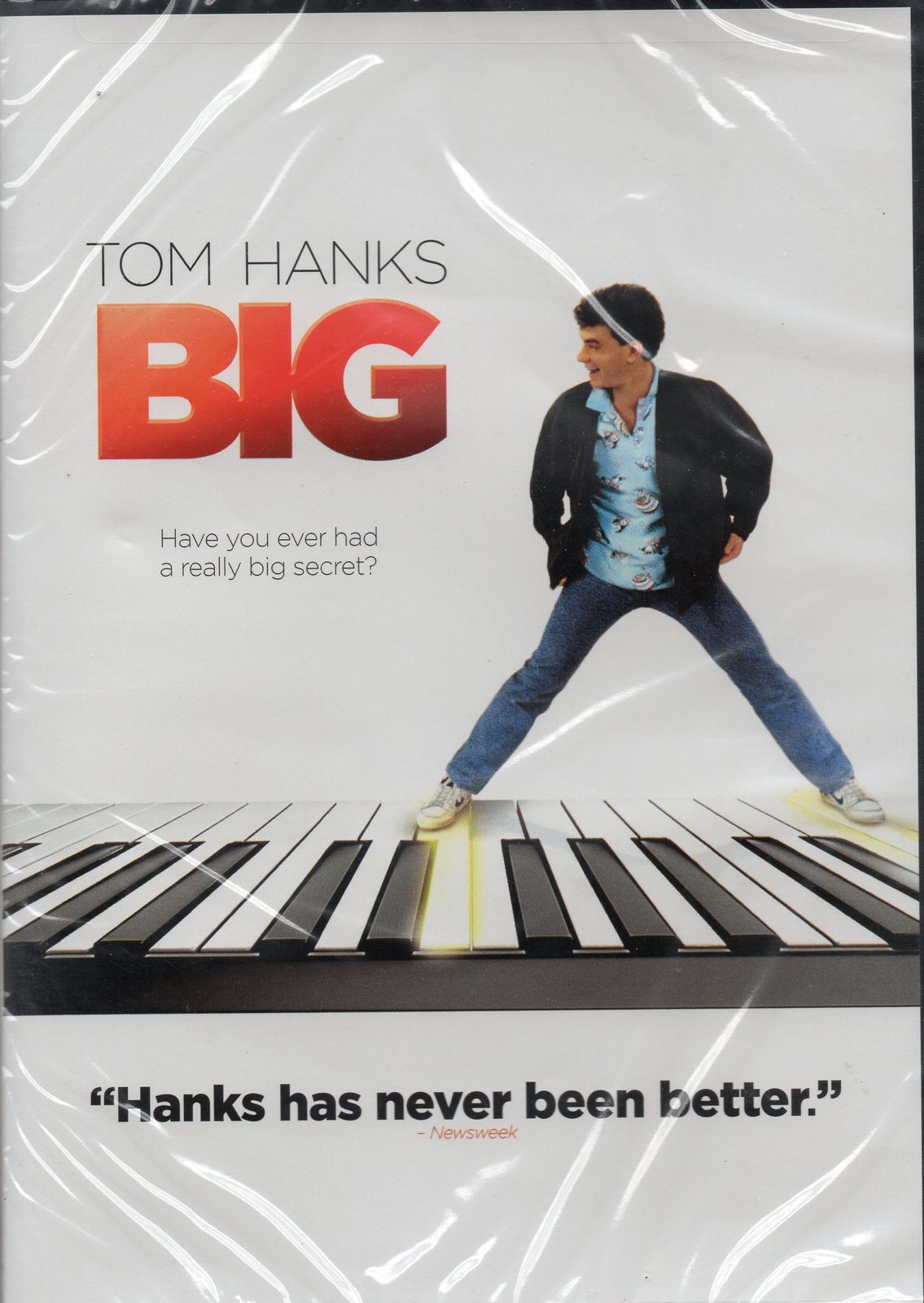 BIG (dvd) *NEW* Tom Hanks Oscar nominated role, giant piano key dance ...