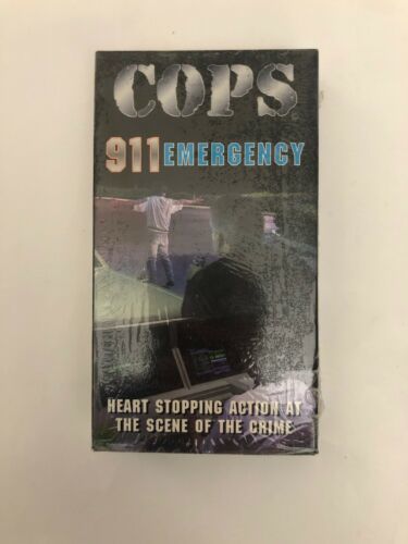 COPS 911 EMERGENCY(VHS 1996)TESTED-VERY RARE-VINTAGE-COLLECTIBLE-SHIPS ...