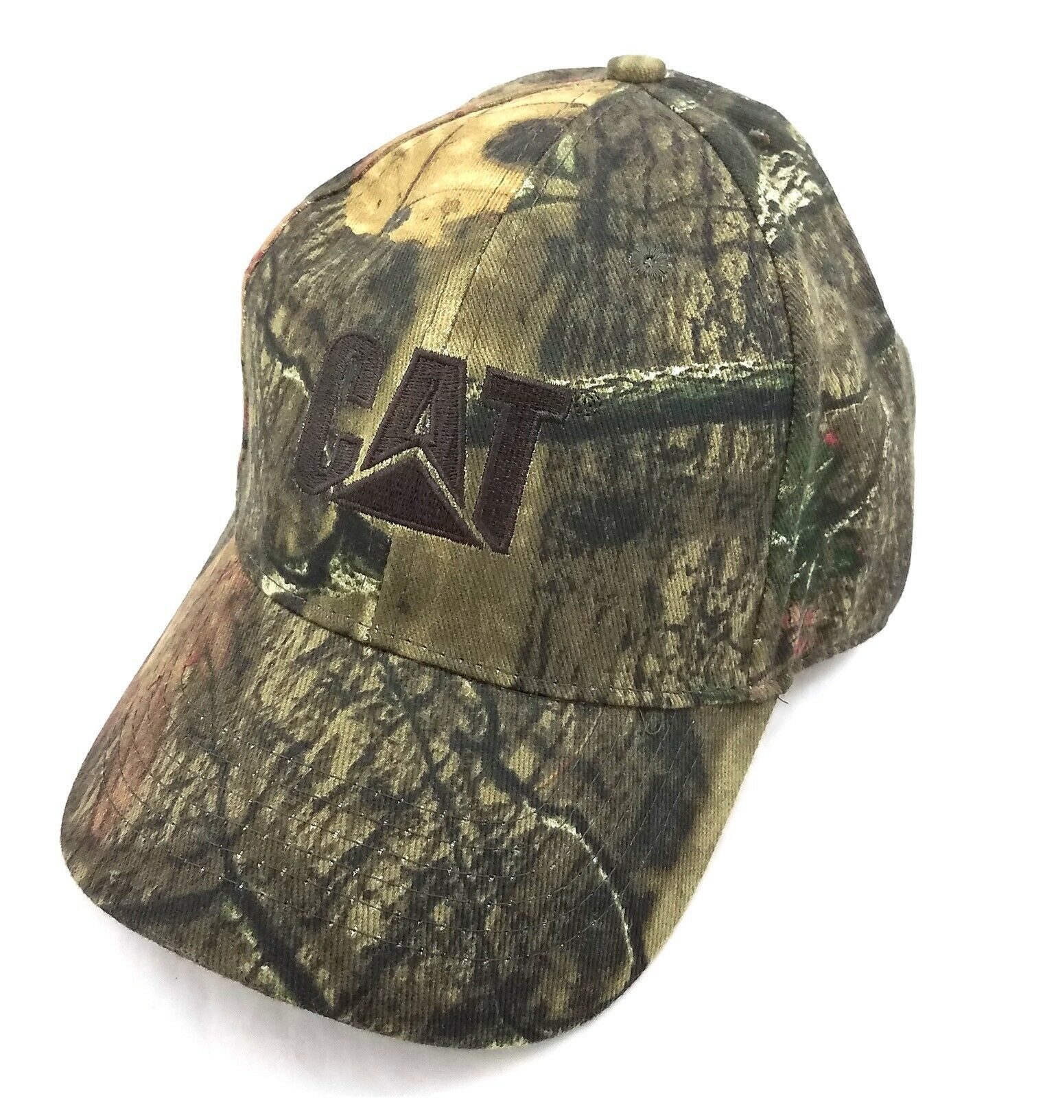 CAT Caterpillar Camo Embroidered Logo Baseball Cap Trucker Hat ...