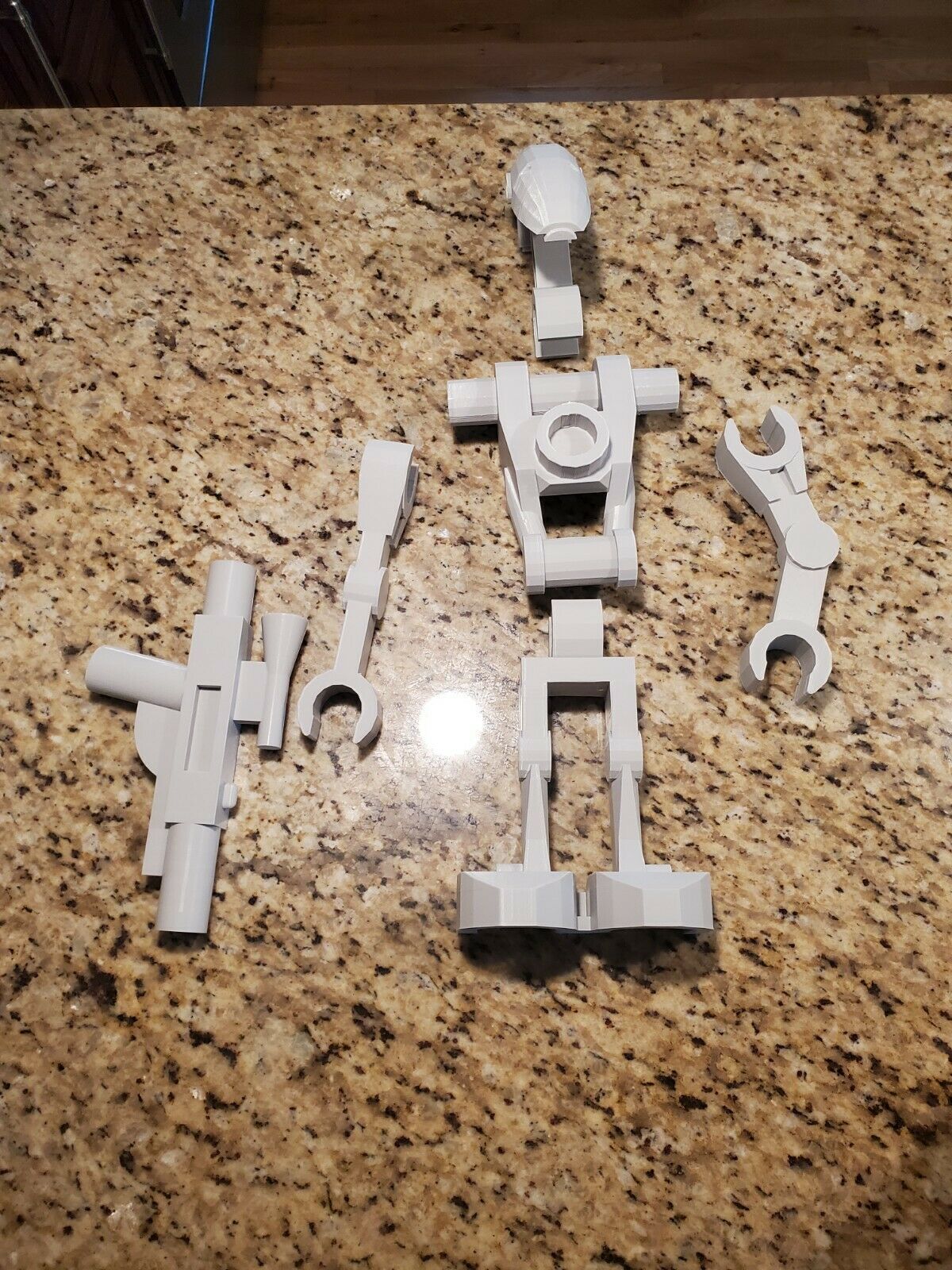 Large Scale Battle Droid 3D Printed 17 Inches Tall - Figures
