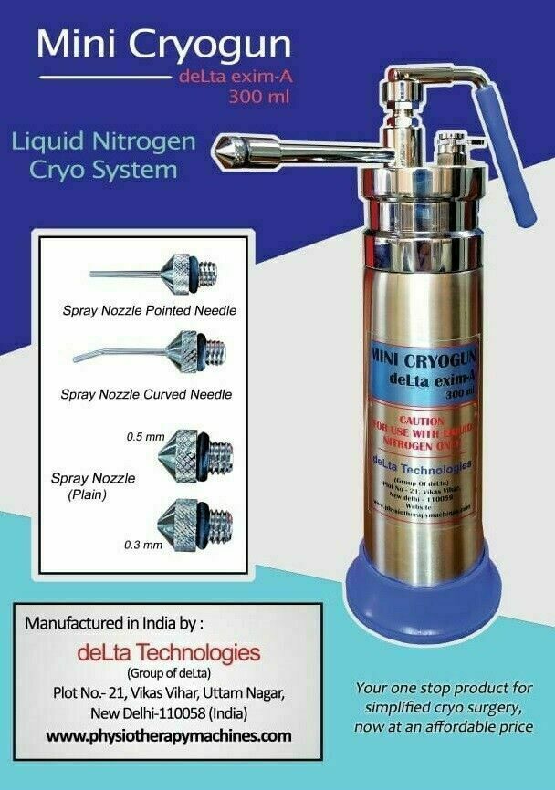 New 300 mL Mini Cryo Gun Liquid Nitrogen Spray Cryo System for ...