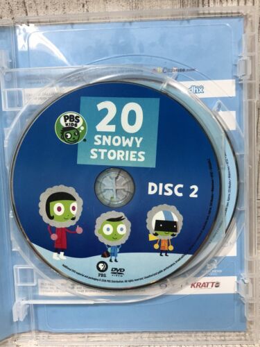 PBS Kids 20 Snowy Stories DVD (2 Pack) GUC 10 Series Of Shows PBS Kids ...