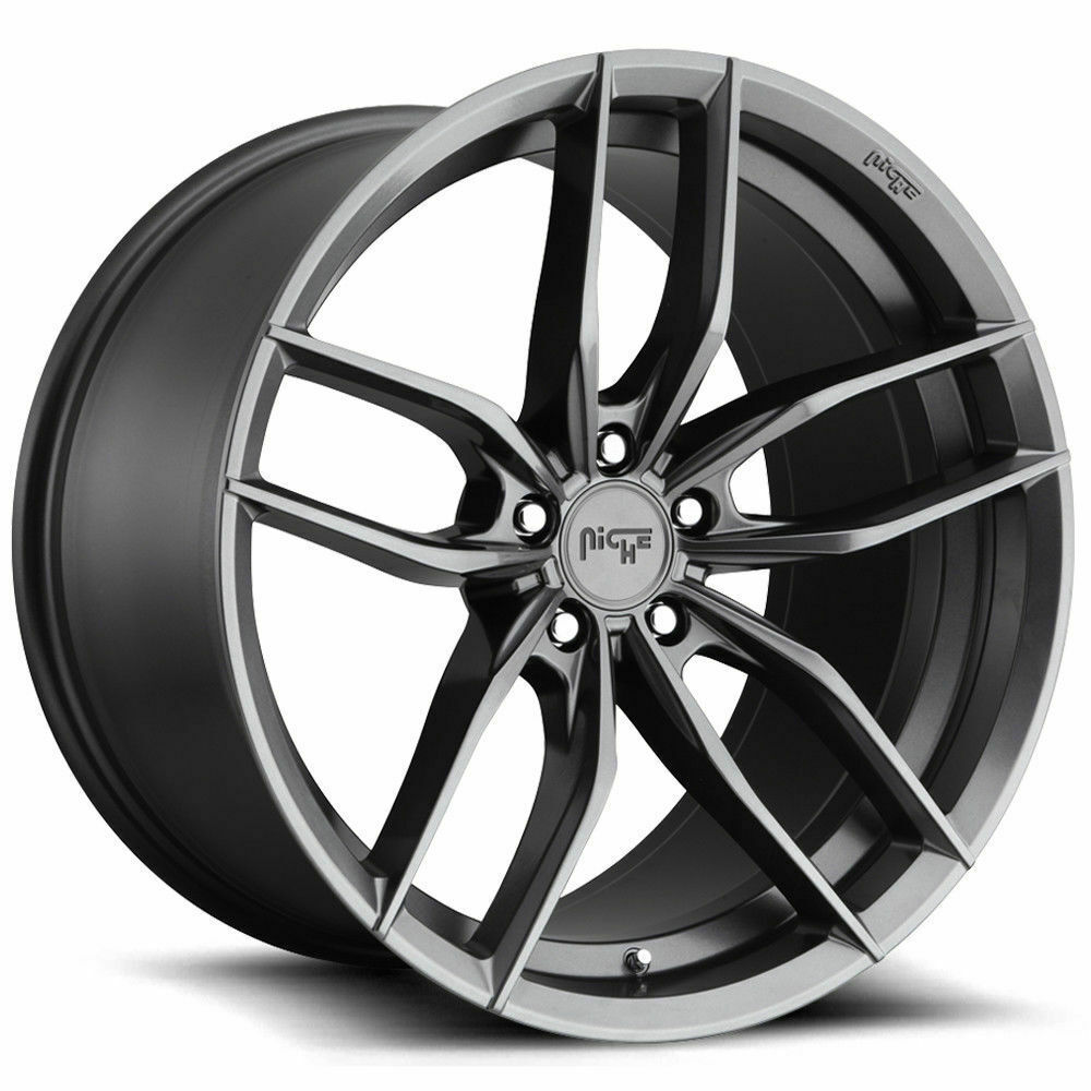 One 17x8 Niche Vosso M204 5x100 40 GunMetal Wheels Rims Wheels One 17x8 Niche Vosso M204 5x100 40 GunMetal Wheels Rims Wheels