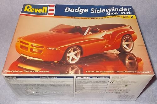 Revell Dodge Sidewinder Show Truck Model Kit Sealed - Automotive