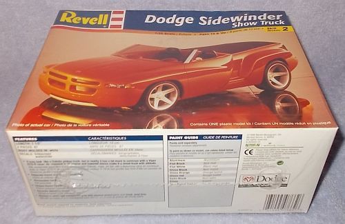Revell Dodge Sidewinder Show Truck Model Kit Sealed - Automotive